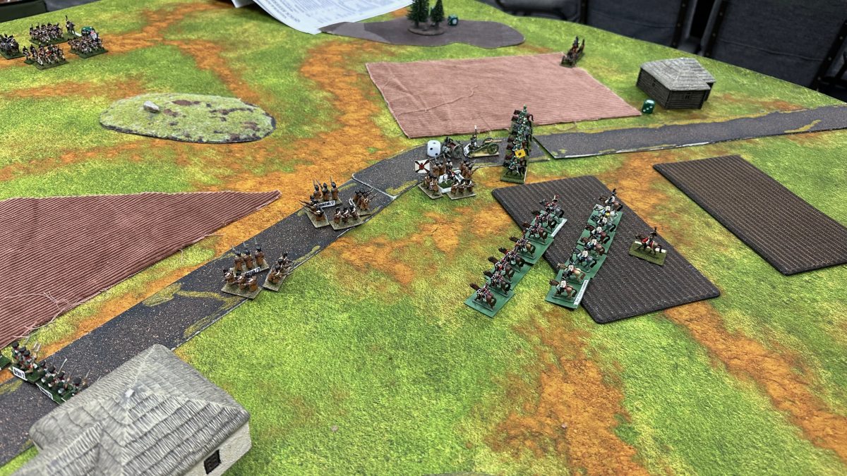 Valour and Fortitude : a new set Napoleonic rules - No Dice No Glory
